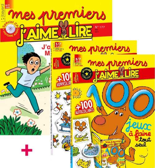Abonnement lecture enfant : Mes premiers j'aime lire 6 ans